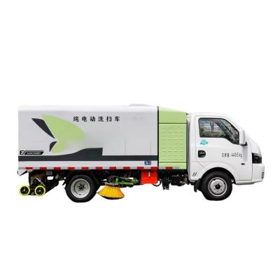China Energy Type Pure Electric DONGFENG 4x2 Road Cleaning Sweeper Truck for sale