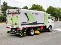 China Energy Type Pure Electric DONGFENG 4x2 Road Cleaning Sweeper Truck for sale