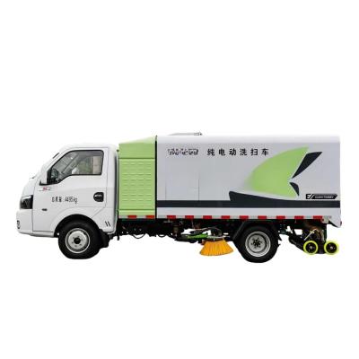 China Pure Electric Dongfeng Small Multi-functional Road Sweeper with Low Cleaning Cost and Good Cleaning Effect for sale