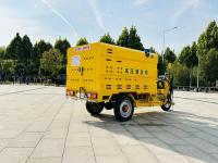 China Electric Tricycle Water Sprinkler Truck Tanker Water Car for Municipal Works Road Cleaning Garbage Truck for sale