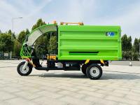 China Pure Electric Popular Waste Collection Truck For Unloading Garbage Bin And Trash Collecting for sale