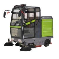China Automatic Brush Electric Water Sanitation Rotary Outdoor Steering Wheels Industrial Floor Sweeper for sale