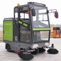 China Automatic Brush Electric Water Sanitation Rotary Outdoor Steering Wheels Industrial Floor Sweeper for sale