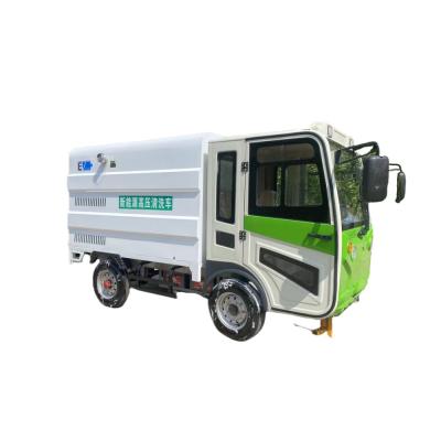 China Pure Electric High Pressure Water Jet Cleaning Truck Four Wheel Energy Type Voltage for sale