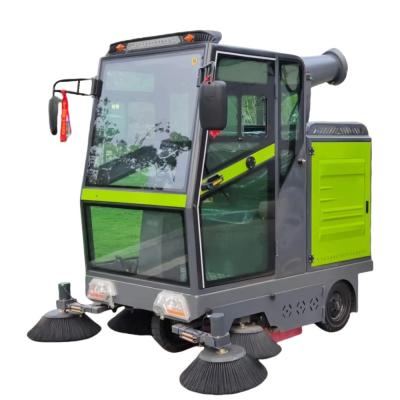 China Pure Electric Industrial Street Outdoor Multi Functional Cleaning Machine Ride On Road Smart Sweeper for sale