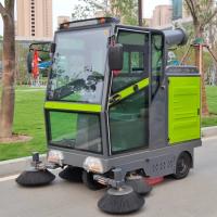 China Pure Electric Industrial Street Outdoor Multi Functional Cleaning Machine Ride On Road Smart Sweeper for sale