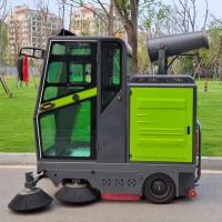 China Pure Electric Industrial Street Outdoor Multi Functional Cleaning Machine Ride On Road Smart Sweeper for sale