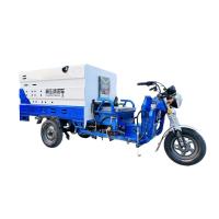 China Manual Transmission Three Wheel High Pressure Cleaning Truck Euro 4 Energy Residential Property Road Cleaning Car for sale