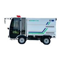 China Pure Electric Three Wheel Fog Cannon Sprinkler Dust Removal Vehicle For Pressure Disinfection for sale