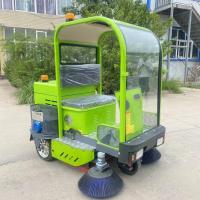 China Pure Electric Energy Farm Cleaning Machine Battery Powered Ride On Sweeper for sale