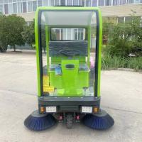China Pure Electric Energy Farm Cleaning Machine Battery Powered Ride On Sweeper for sale