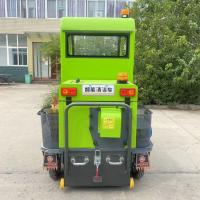 China Pure Electric Energy Farm Cleaning Machine Battery Powered Ride On Sweeper for sale