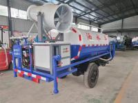 China Diesel 3 Cubic Small Green Truck for Site Dust Suppression with Fog Gun Spraying Capability for sale