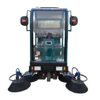 China Pure Electric Dry And Water Sweeping Equipment Electric Street Sweeper Machine for sale