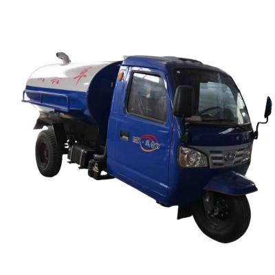 China 1-10T Capacity Manual Transmission Diesel Three Wheel Fecal Suction Truck for Multifunctional Farms Duck Manure Treatment for sale