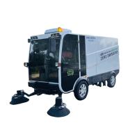 China Pure Electric Energy Vehicle Zero Emission Pure Suction Sweeper for sale