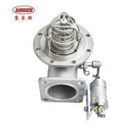 China OBM Stainless Steel 304 4 Inch Pneumatic Emergency Bottom Valve Customized for sale