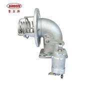 China OBM Stainless Steel 304 4 Inch Pneumatic Emergency Bottom Valve Customized for sale