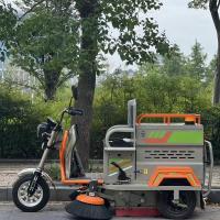 China Small Electric Street Sweeper with Pure Electric Energy Type Street Sweeping Machine for sale