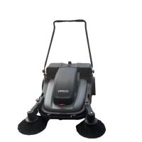 China Energy Type Pure Electric Manual Street Sweeper Push by Hand Garden Yard Floor Sweeper for Warehouse for sale