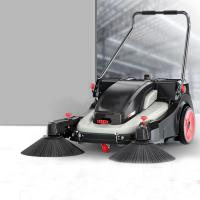 China Energy Type Pure Electric Manual Street Sweeper Push by Hand Garden Yard Floor Sweeper for Warehouse for sale
