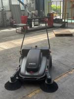 China Energy Type Pure Electric Manual Street Sweeper Push by Hand Garden Yard Floor Sweeper for Warehouse for sale