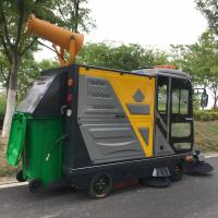 China Pure Electric Forklift Road Sweeper for Multi Scrubber Diesel Fuel Tank Cleaning Machine for sale