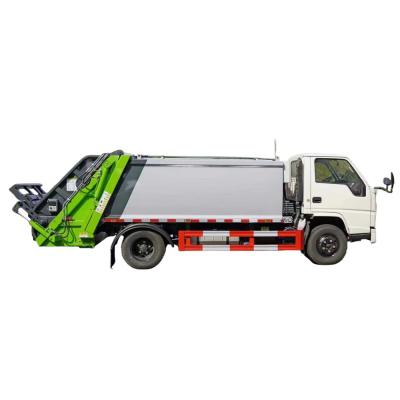 China JMC Garbage Truck Chassis Domestic Waste Collection and Transfer 6square Compressed Garbage Truck for sale