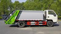 China JMC Garbage Truck Chassis Domestic Waste Collection and Transfer 6square Compressed Garbage Truck for sale