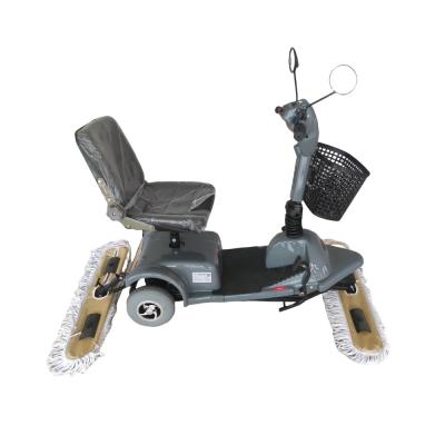 China Three Wheel Electric Sweeper Driving Type Dust Clean Scrubber Floor Mop Cart for Heavy Duty Dust Elimination for sale