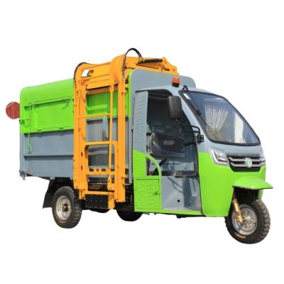 China Pure Electric Auto dumping Truck Garbage Water Battery Type Transportation Vehicle for sale