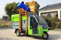 China Pure Electric Auto dumping Truck Garbage Water Battery Type Transportation Vehicle for sale