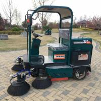 China Street Floor Dust Cleaning Ride On Sweeper With Pure Electric Energy Type for sale