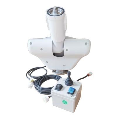 China Customized 2 Inch Port Size Automatic Aluminum Water Cannon with Remote Control and Baking Paint Capacity for sale