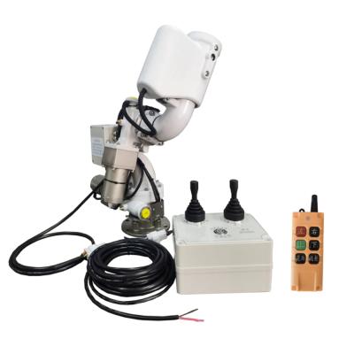 China Electric Supply 24V Automatic Fixed Water Cannon for Water Truck Spray Angle More than 95° 1100LPM High Flow for sale