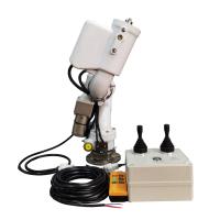 China 1100LPM High Flow Fixed Electric Water Cannon with Remote Control and Working Pressure Range 0.5Mpa Electric Supply Fixed for sale