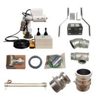 China Water Truck Electric Water Cannon with More than 95° Spray Angle and 24V Remote Control Power for sale
