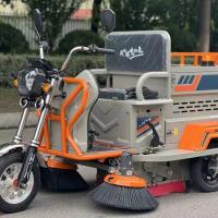 China Pure Electric Street Sweeper Truck Commercial Industrial Floor Cleaning Scrubbing Machine for sale