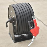 China 2 Inch 25 Meters Oil Hose Reel Manual and Power Rewind Electric Automatic Retractable Fuel Hose Reel Tanker Truck Sturdy for sale