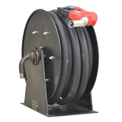 China OEM Supported 1inch 15 Meters Oil Hose Reel for Customization Manual and Power Rewind Electric Automatic Retractable for sale