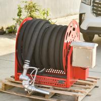 China Certificate / Made in Hubei Mobile Mini Small 24v Motor Driven Fuel Reel Electric Hose Reel for sale
