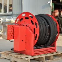 China Certificate / Made in Hubei Mobile Mini Small 24v Motor Driven Fuel Reel Electric Hose Reel for sale