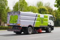 China Manual Transmission Road Sweeper Truck 16 Cubic Meter Dongfeng Tianjin For Road And Street for sale