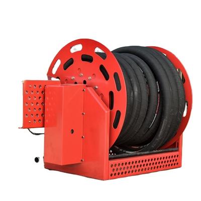 China 2 Inch Electric Hose Reel 30m Length Designed for Airport Boat or Mine Made of Carbon Steel Customized for sale