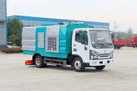 China EURO 5 Sanitation Cleaning Truck Diesel Truck Mounted Street Sweeper Vacuum Truck for sale