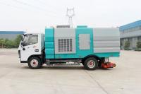 China EURO 5 Sanitation Cleaning Truck Diesel Truck Mounted Street Sweeper Vacuum Truck for sale