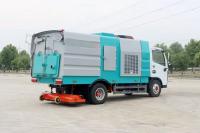 China EURO 5 Sanitation Cleaning Truck Diesel Truck Mounted Street Sweeper Vacuum Truck for sale