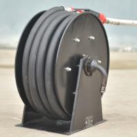 China Fuel Dispenser Hose Reel for Tanker Truck Flow Rate 60L/min Working Voltage 220V 1 Inch Size 15m Length for sale