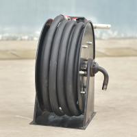 China Fuel Dispenser Hose Reel for Tanker Truck Flow Rate 60L/min Working Voltage 220V 1 Inch Size 15m Length for sale