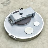 China 16 Diameter Carbon Steel Clamped Manhole Cover for All Tanker Truck Applications for sale